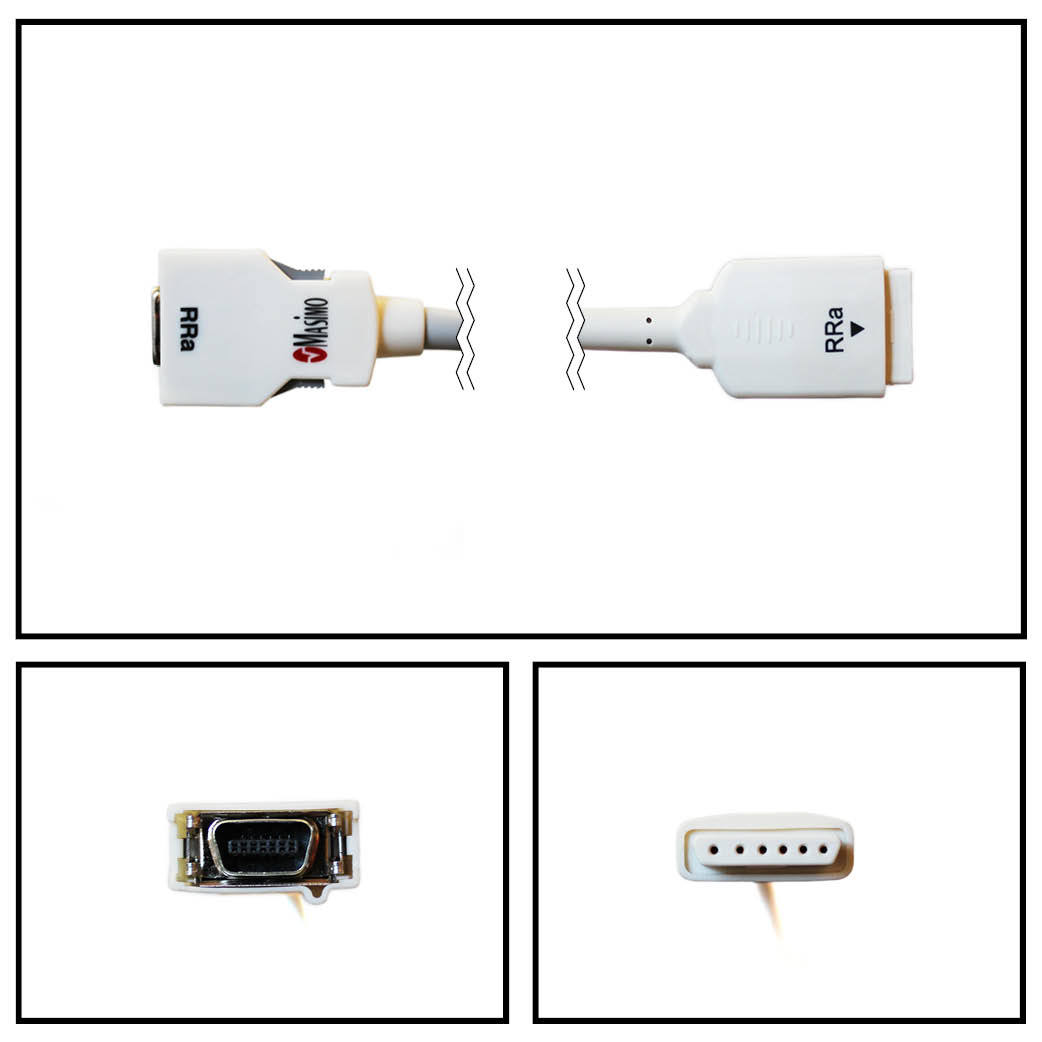 Cable extención MASIMO OEM 2758 ACOUSTIC RESPIRATION 14 PIN SPO2 | RESCUE