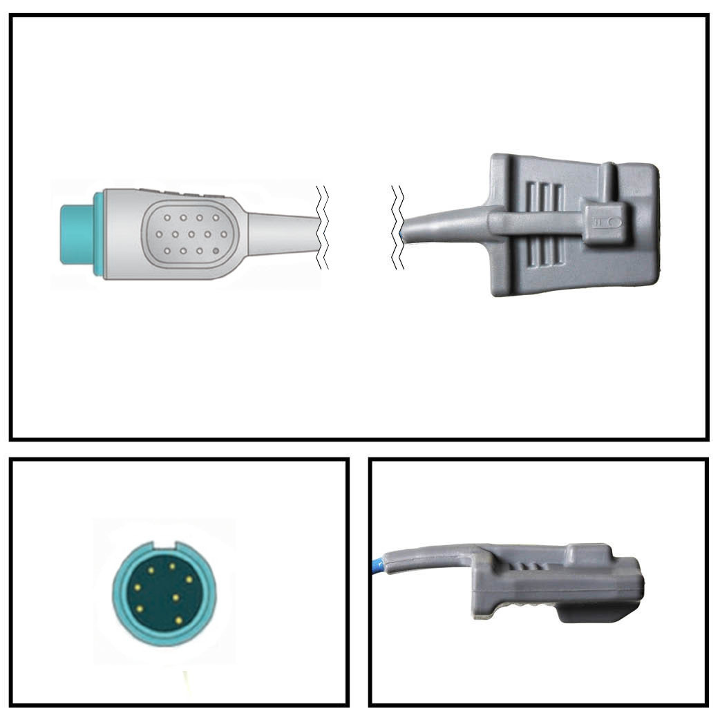 Sensor spo2 (blando adulto) datascope mindray 10 ft. 7 pin | RESCUE