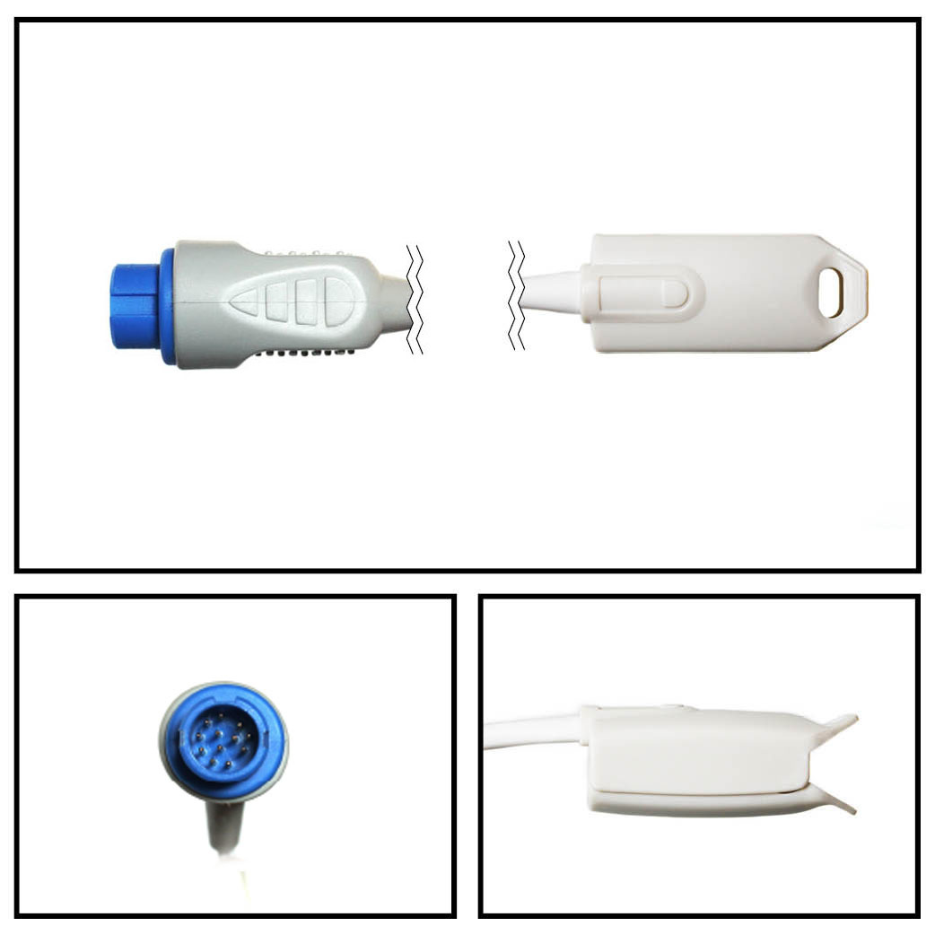 Sensor spo2 (cascara dura) datascope mindray 10 ft. 12 pin | RESCUE