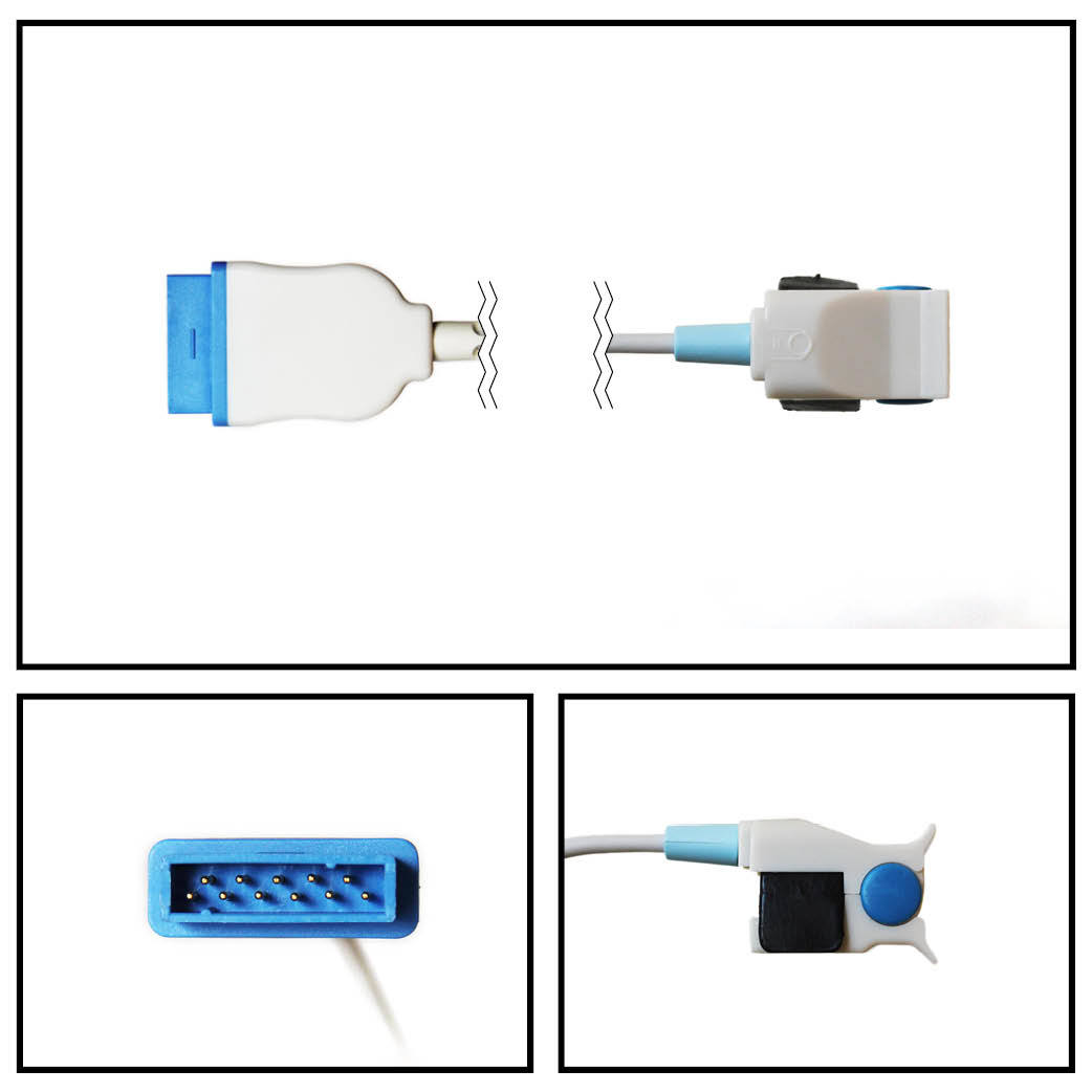 Sensor spo2 (pediatrico) ge marquette 10 ft. con oximax | RESCUE