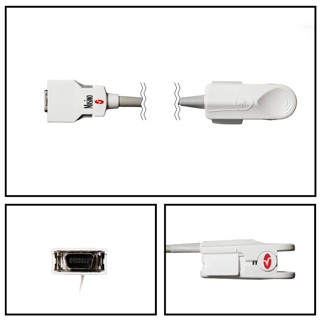 Sensor SPO2 Masimo OEM 2387 8 FT. 3M Conexiòn directa | RESCUE