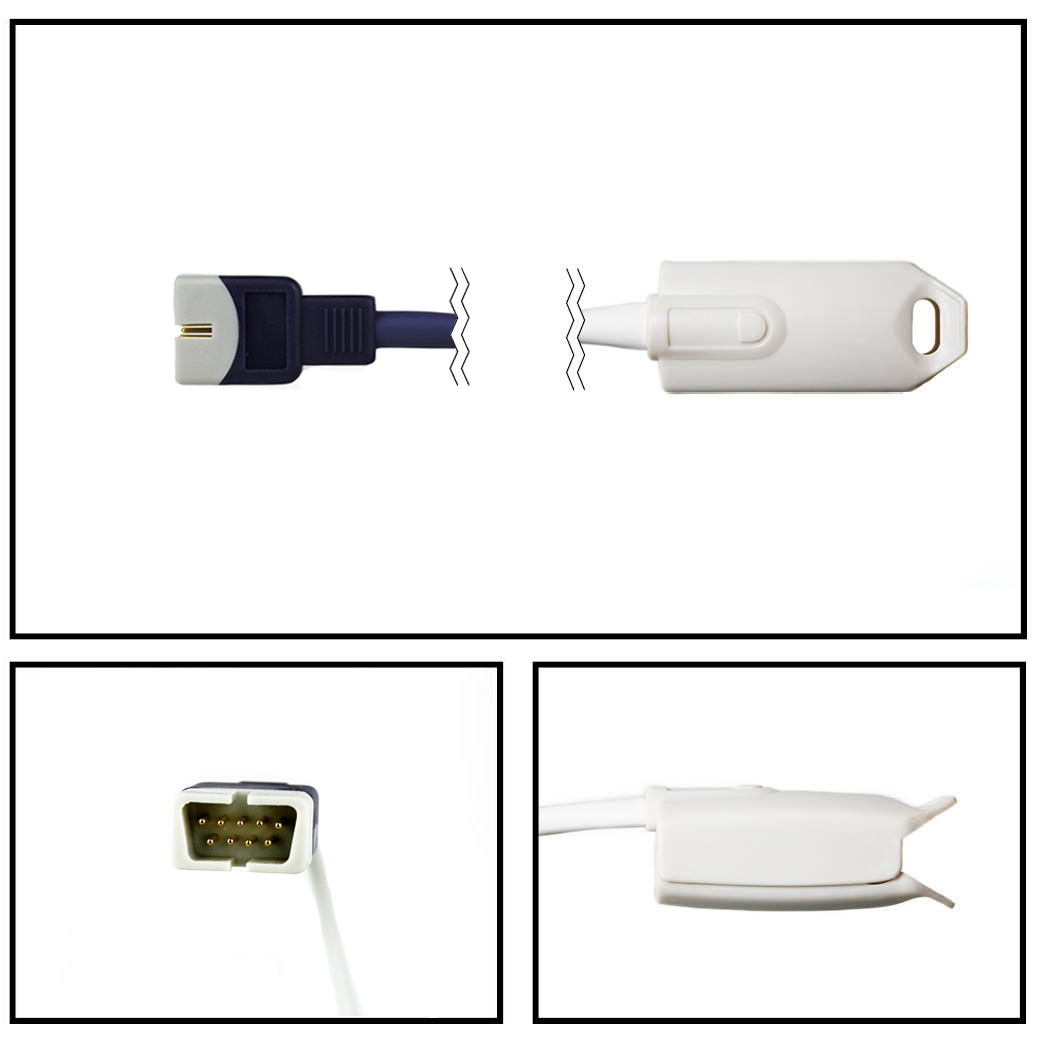 Sensor SPO2 DB9 (cascara dura) Nellcor Compatible OXIMAX 10 FT. | RESCUE