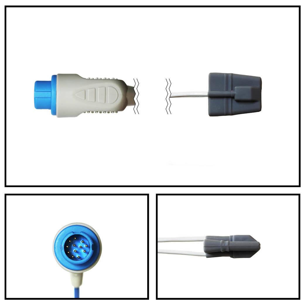 Sensor SPO2 (blando pediatrico) Philips 12 PIN 10 FT. | RESCUE